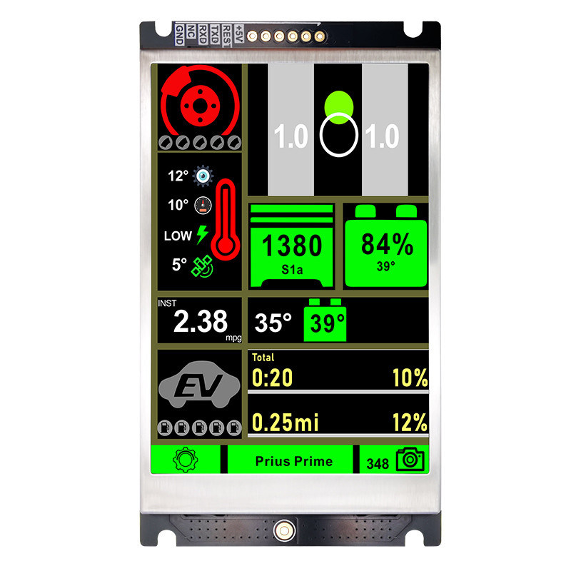 3.5 Inch UART Resistive Touch 320x480 Display TFT MODULE PANEL Smart ...